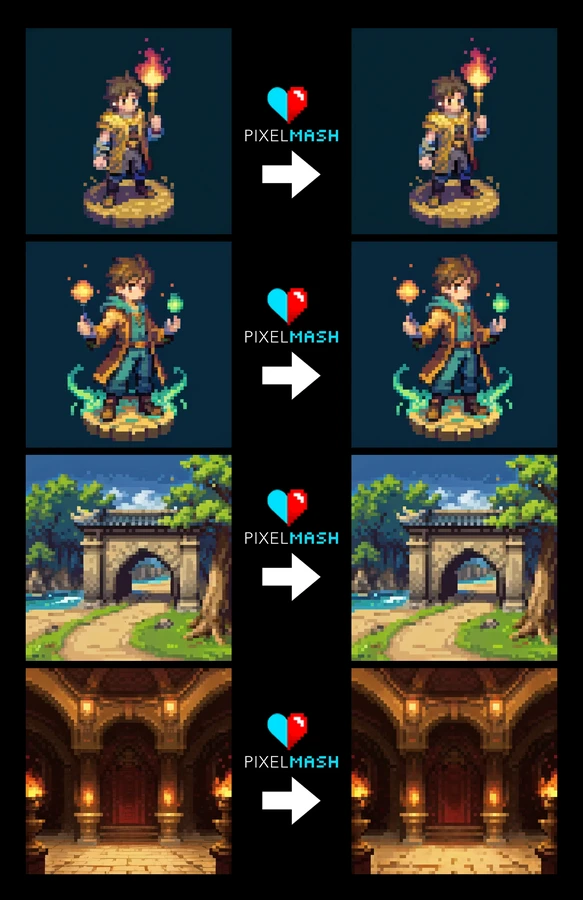 2D Pixel Toolkit (2D像素工具包) — Model Hub — Moescape