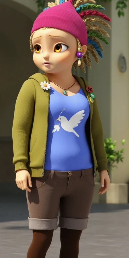 Mylène Haprèle, Ladybug, Miraculous, Flux — Model Hub — Moescape